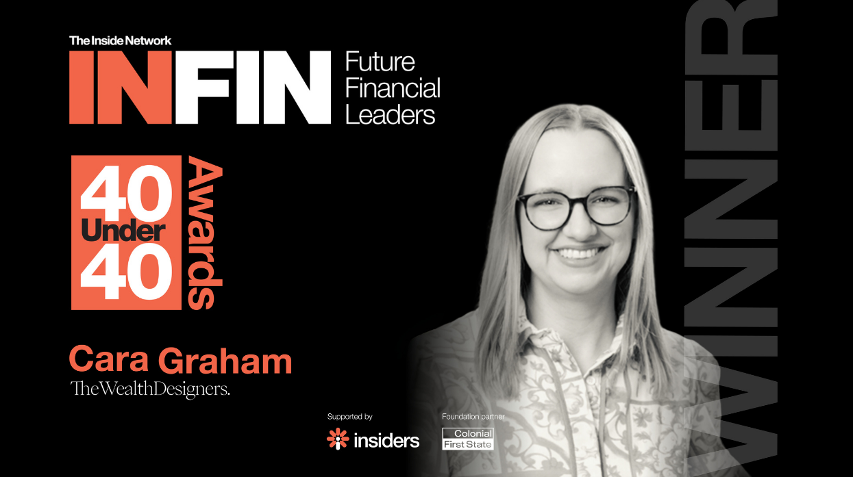 Proud Moment for The Wealth Designers: Cara Graham Awarded INFIN 40 ...
